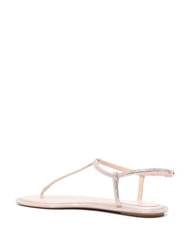 Rene Caovilla Diana Embellished Sandals - Pink