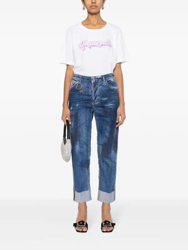 Dsquared2 Boston Straight-leg Jeans