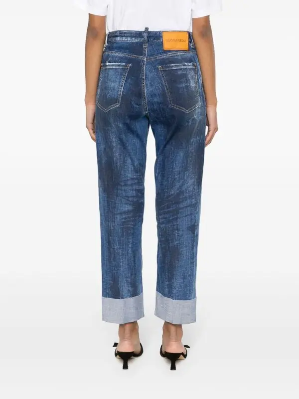 Dsquared2 Boston Straight-leg Jeans