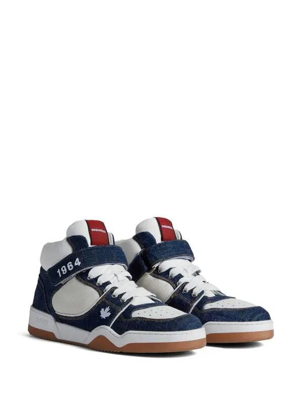 Dsquared2 Panelled Denim Sneakers