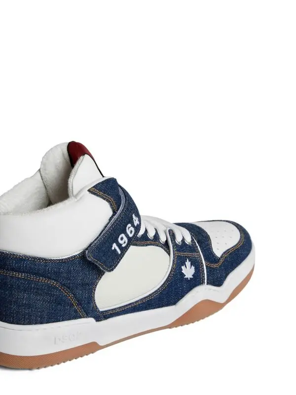 Dsquared2 Panelled Denim Sneakers