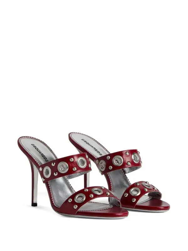 Dsquared2 Eyelet-embellishment Leather Sandals