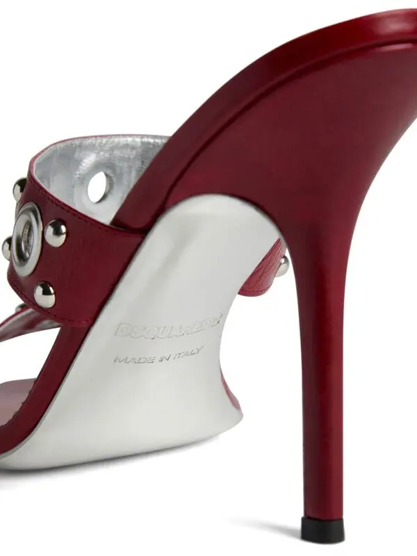 Dsquared2 Eyelet-embellishment Leather Sandals