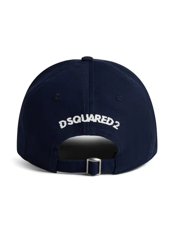 Dsquared2 Logo-print Baseball Hat - Blue