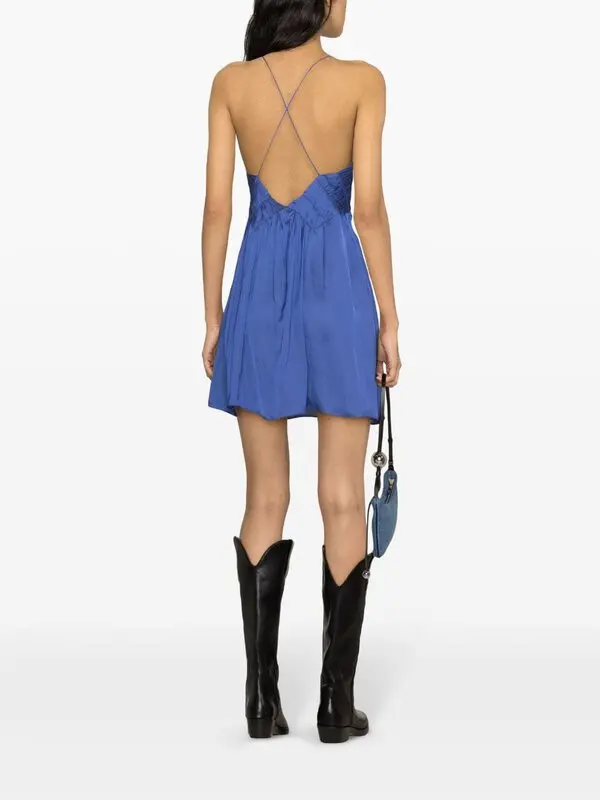 Zadig&Voltaire Rayonna Satin Mini Dress