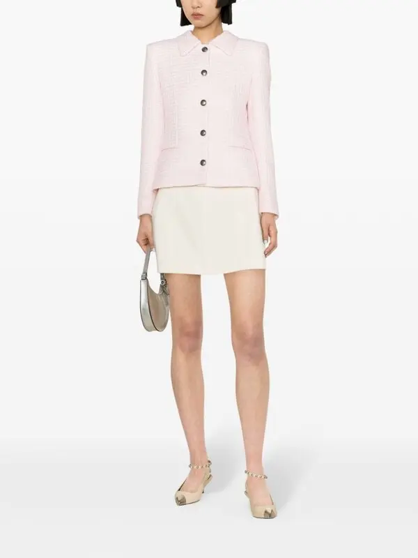 Alessandra Rich Sequin-embellished Tweed Blazer