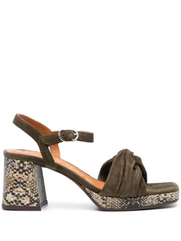 Chie Mihara Gelia 55mm Suede Sandals