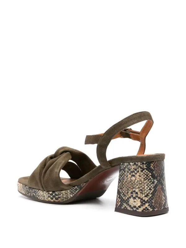 Chie Mihara Gelia 55mm Suede Sandals