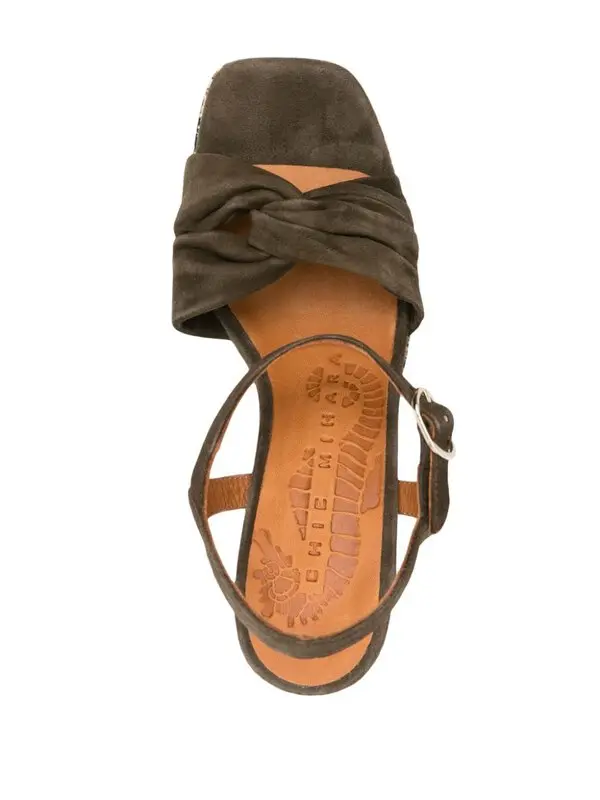 Chie Mihara Gelia 55mm Suede Sandals