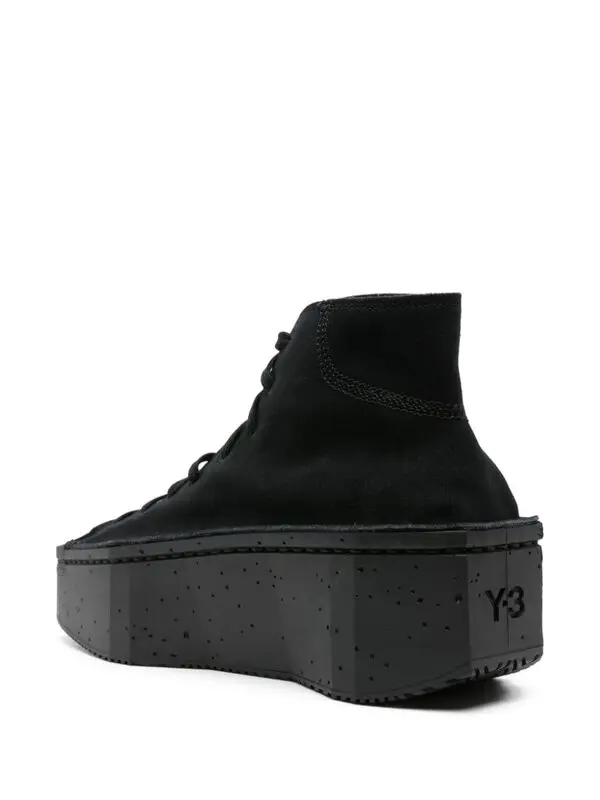 Y3 X Adidas Brick Court Hi Sneakers