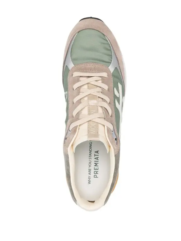 Premiata Moerun Low-top Sneakers - Green