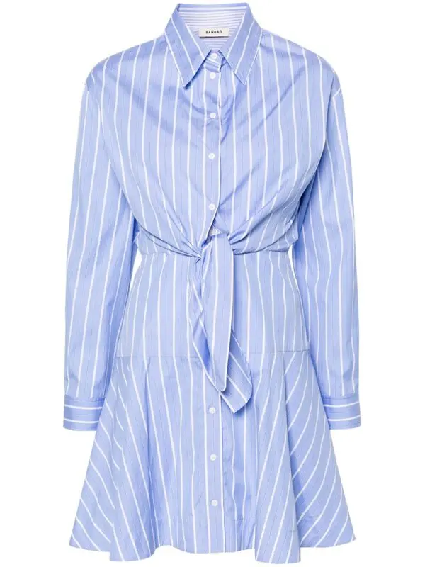 Sandro Convertible Shirt Dress