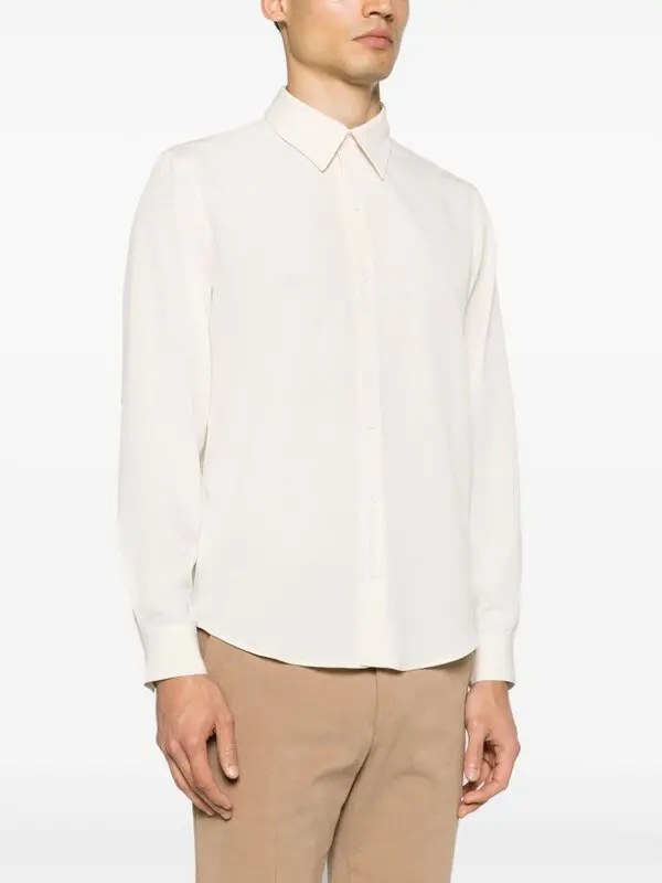 Sandro Tailored Crepon Shirt