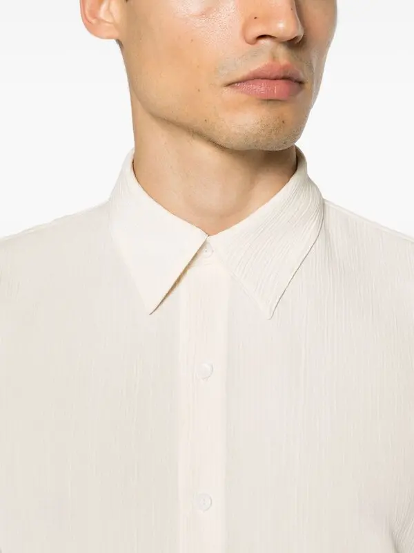 Sandro Tailored Crepon Shirt