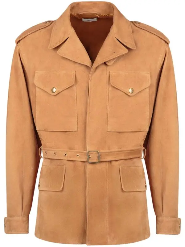 Bally Belted Suede Jacket
