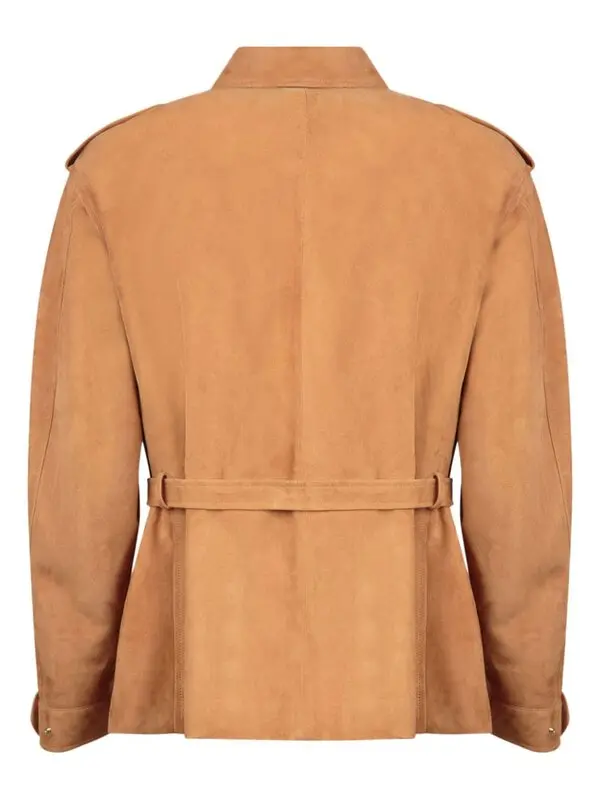 Bally Belted Suede Jacket