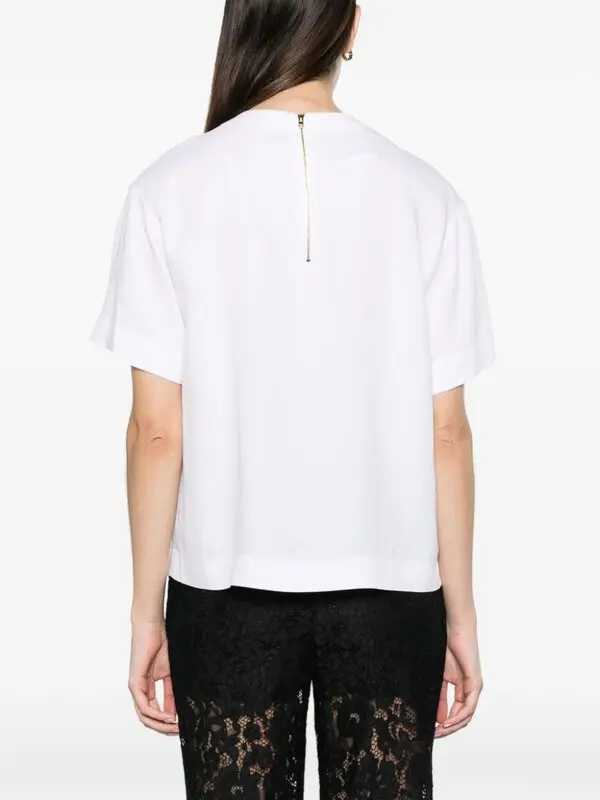 Moschino Graphic-print Crepe T-shirt