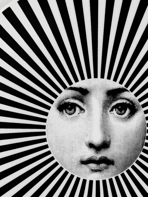 FORNASETTI Tema E Variazoni N.247 Porcelain Wall Plate