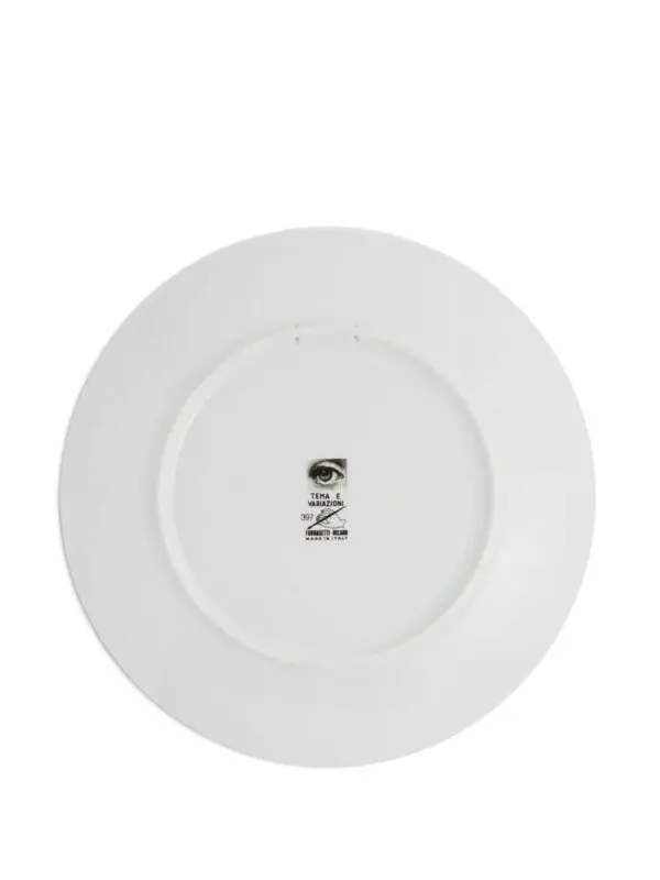 FORNASETTI Tema E Variazoni N.397 Porcelain Wall Plate