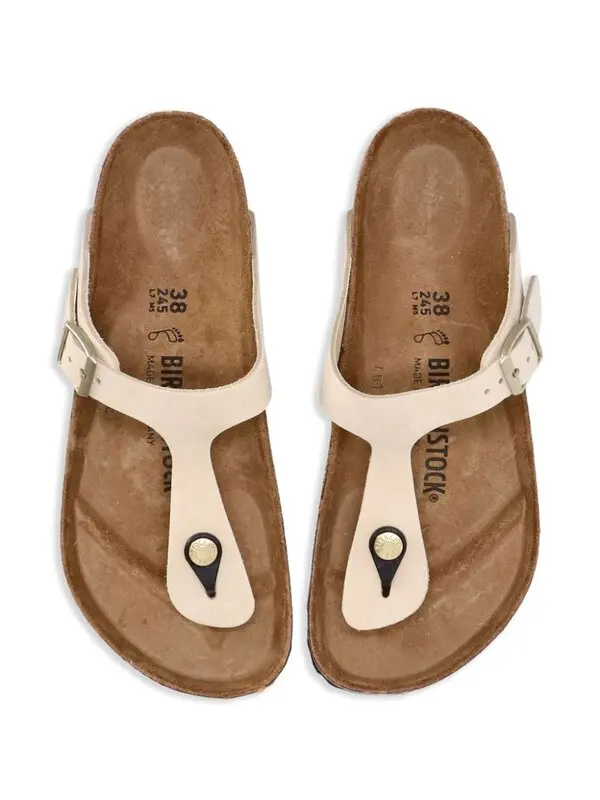 BIRKENSTOCK Gizeh Leather Flip Flops