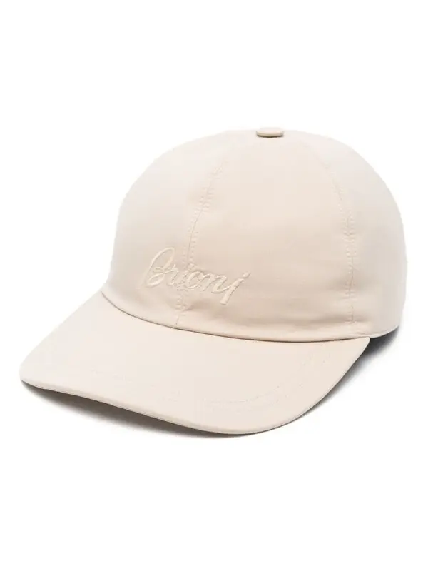 Brioni Logo-embroidered Baseball Cap