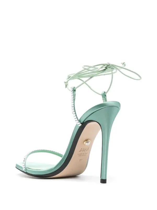 ALEVI MILANO Kiky 120mm Leather Sandals