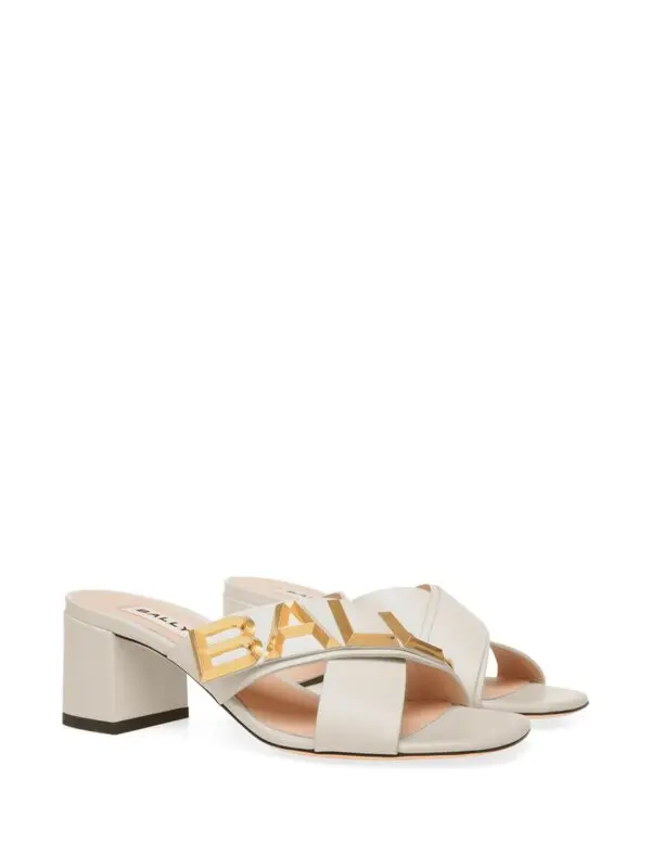 Bally Larise Leather Heeled Sandals