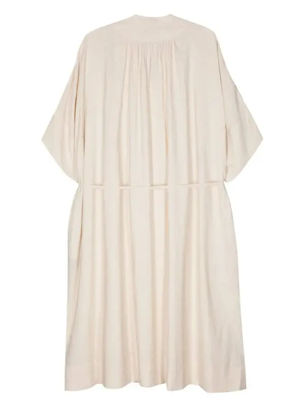 YVES SALOMON Belted Midi Dress