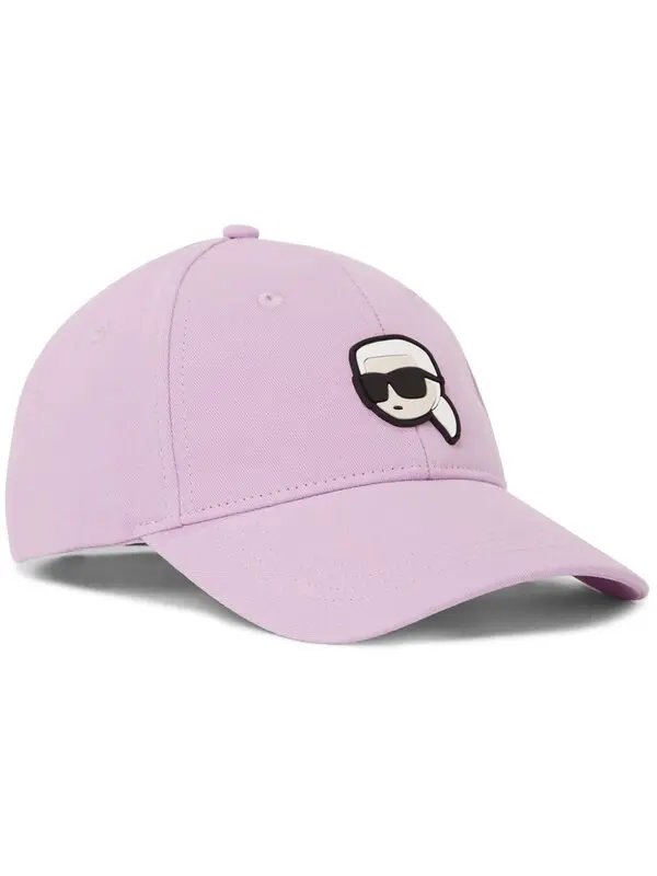 Karl Lagerfeld Ikon Baseball Cap - Pink