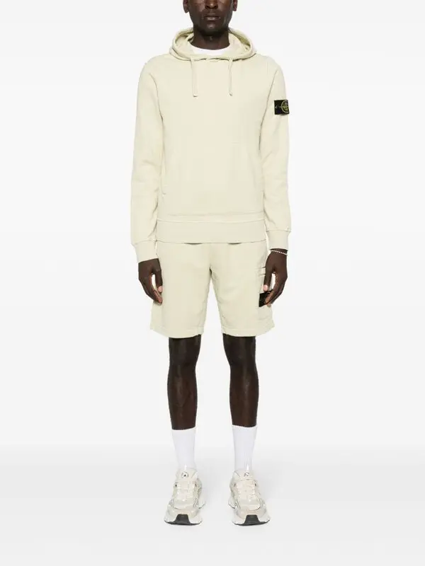Stone Island Compass-appliqué Cargo Shorts