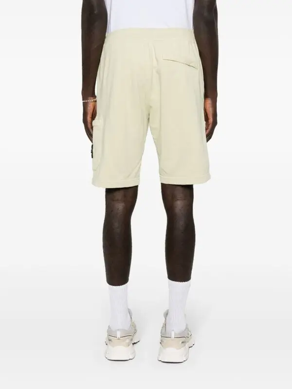 Stone Island Compass-appliqué Cargo Shorts