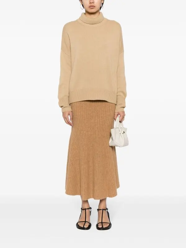LISA YANG Heidi Cashmere Jumper - Brown