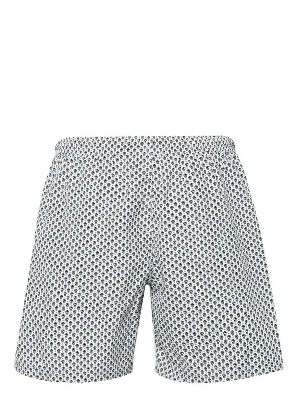 Alexander McQueen Skull-print Swim Shorts