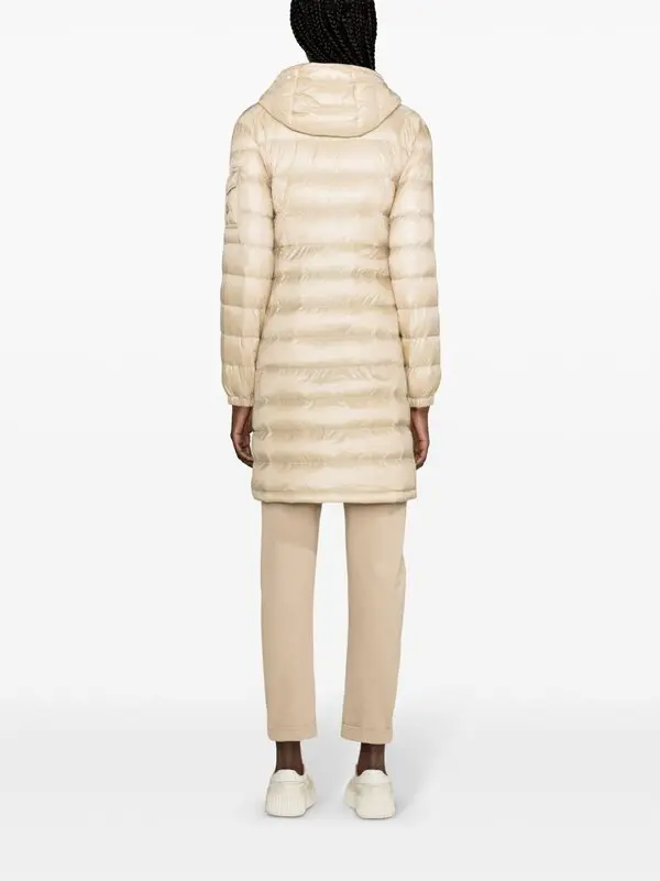 Moncler Amintore Long Quilted Coat