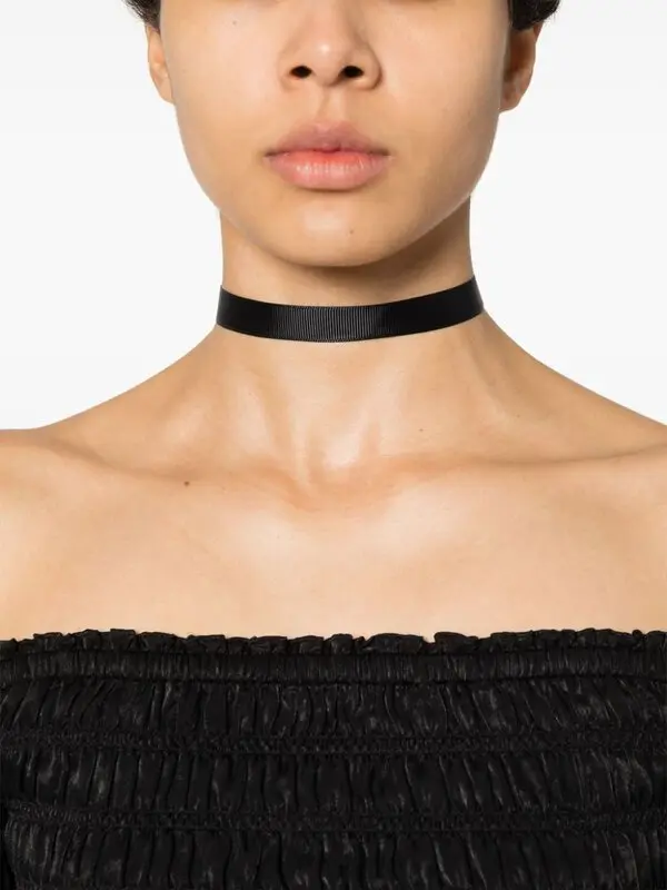 ATU BODY COUTURE Grosgrain-ribbon Choker