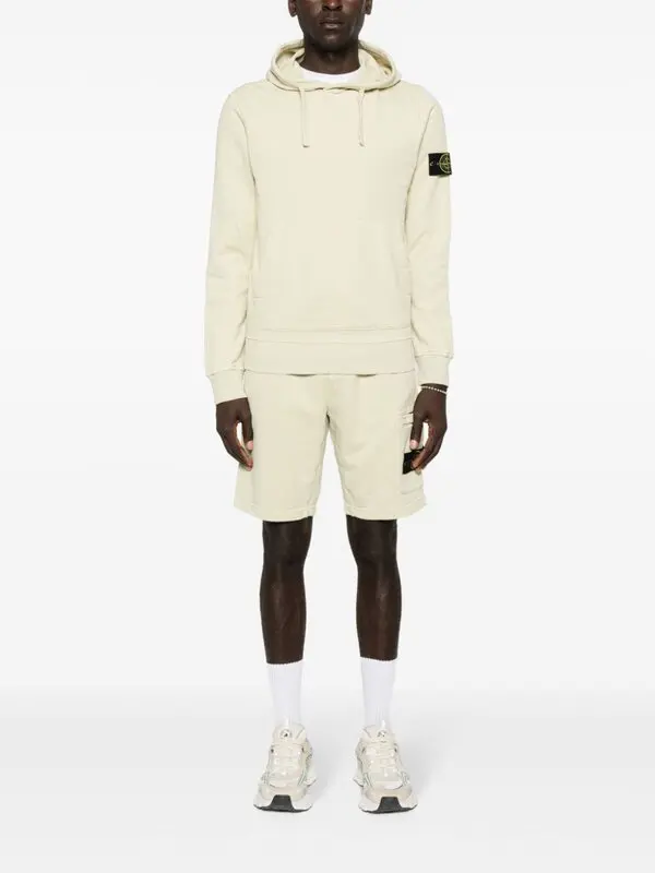 Stone Island Compass-badge Hoodie - Neutrals