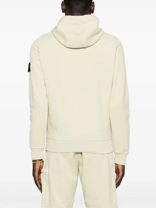 Stone Island Compass-badge Hoodie - Neutrals