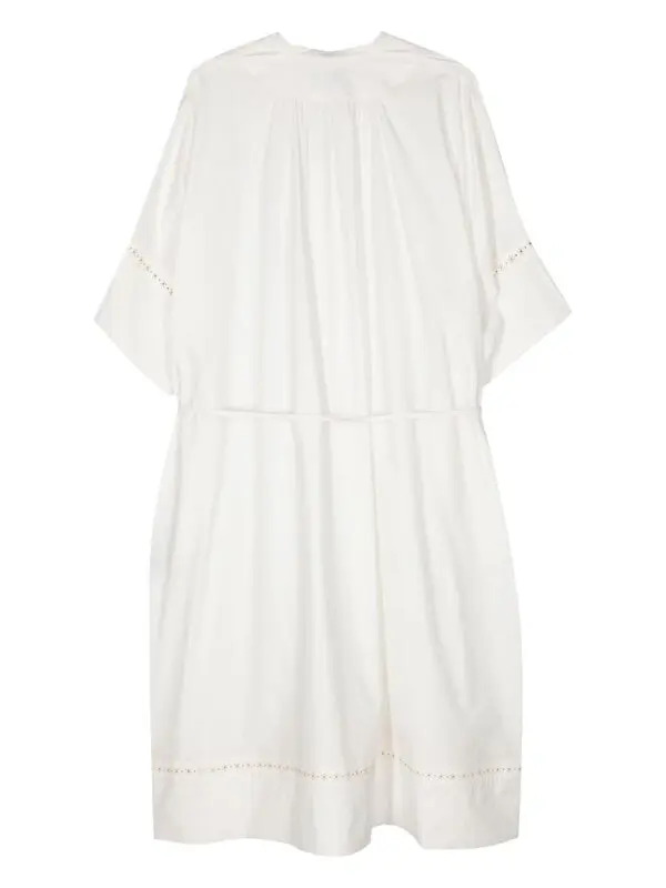YVES SALOMON Poplin Midi Dress