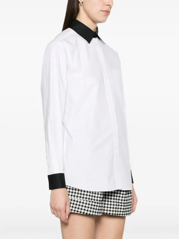 Moschino Question Mark-print Cotton Shirt