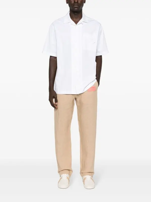 Off-White Appliqué-logo Tapered Trousers