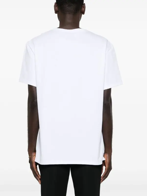 Alexander McQueen Skull-print Cotton T-shirt - White