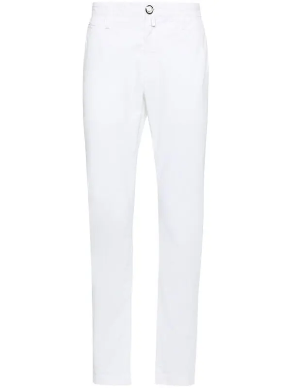 Jacob Cohen Bobby Slim-fit Chinos - White