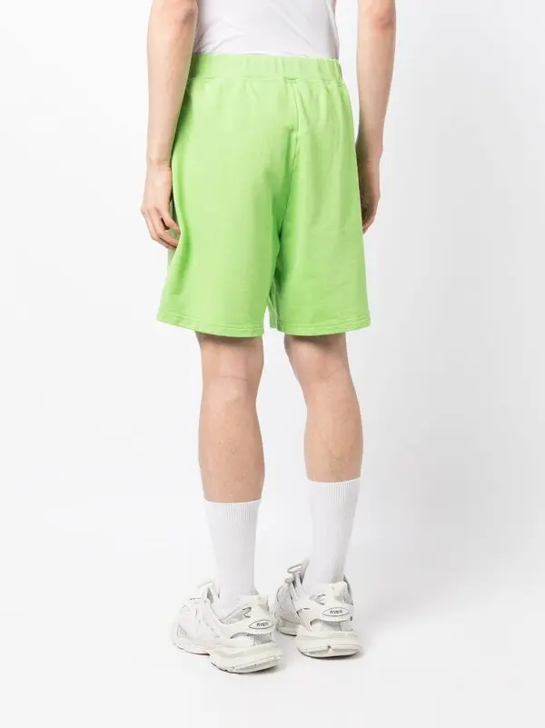 Dsquared2 Cotton Logo Shorts - Green