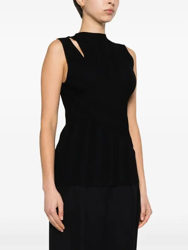 Diane Von Furstenberg Striped Knit Tank Top