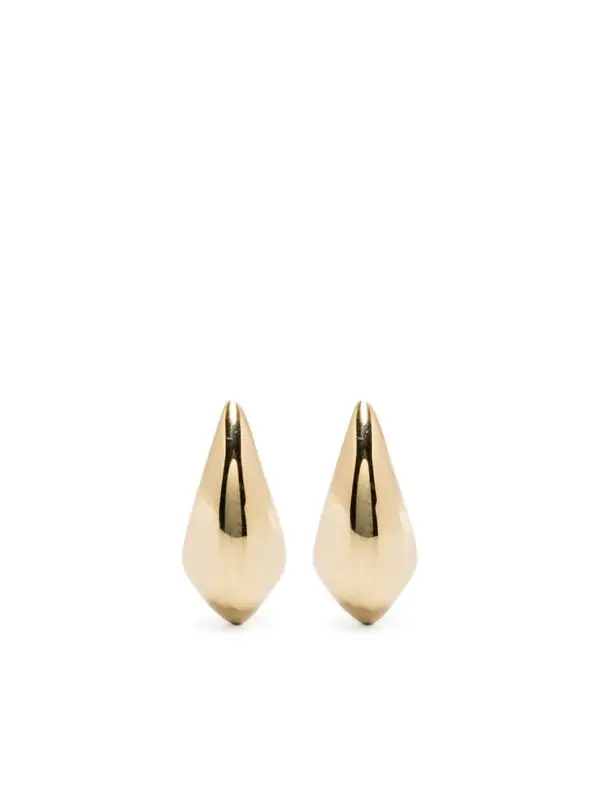 LEMAIRE Curved Mini Drop Earrings - Gold