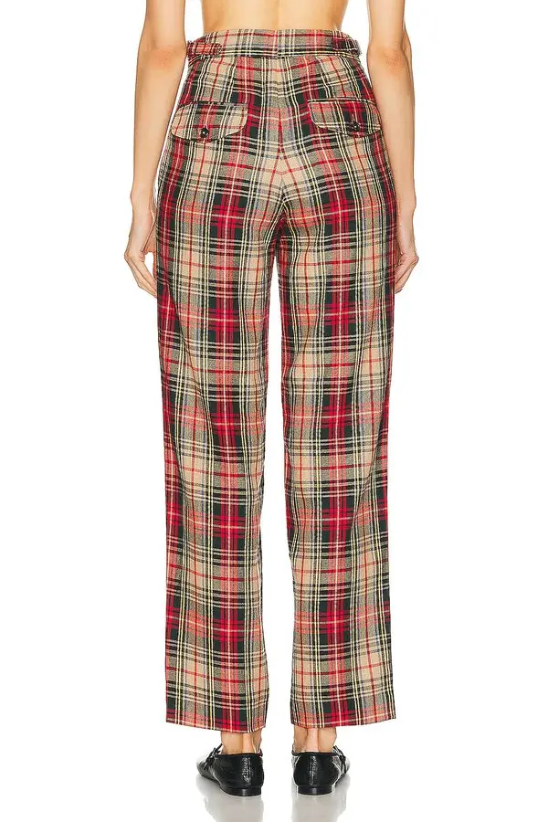 BODE Truro Plaid Trouser