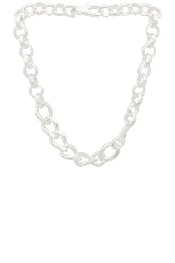 MARTINE ALI Coated Yurel Chain Necklace - Silver