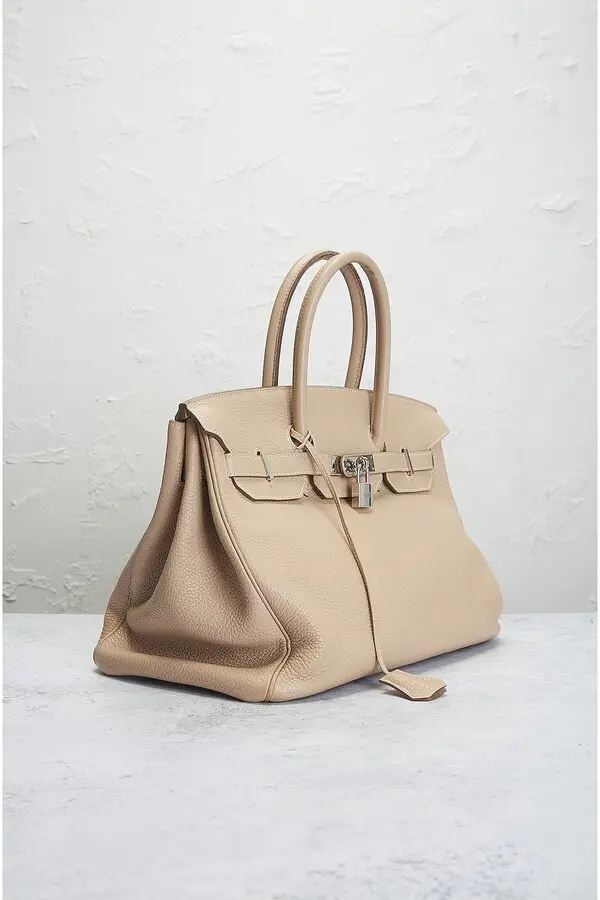 Hermès Togo Handbag - Dove