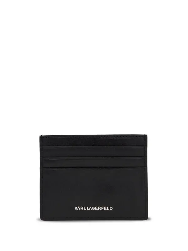Karl Lagerfeld Ikon Perforated Card Holder