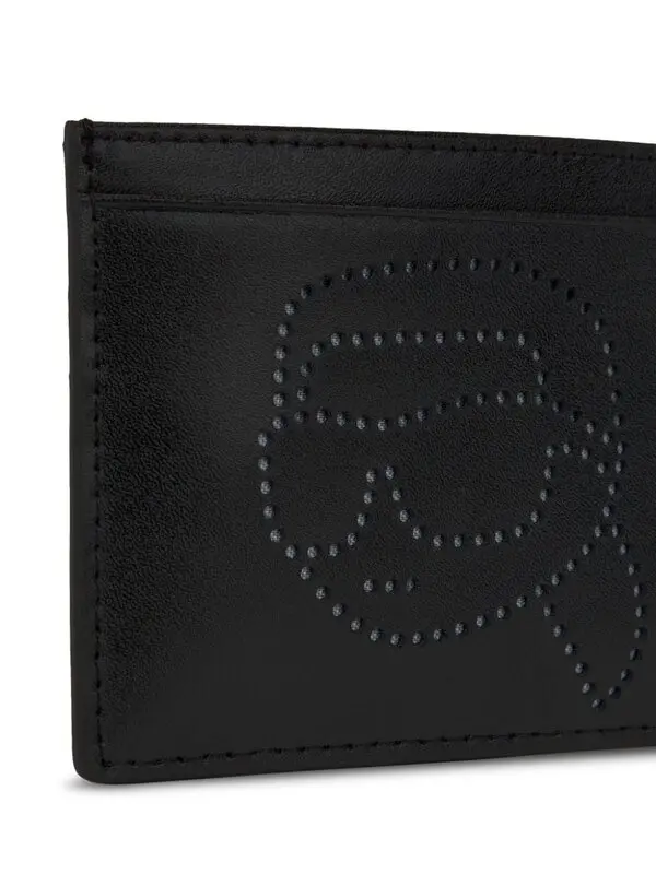 Karl Lagerfeld Ikon Perforated Card Holder